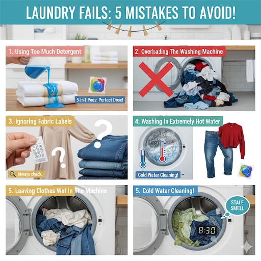 5 Everyday Laundry Mistakes You Might Be Making | BubbleBeads Blog ...